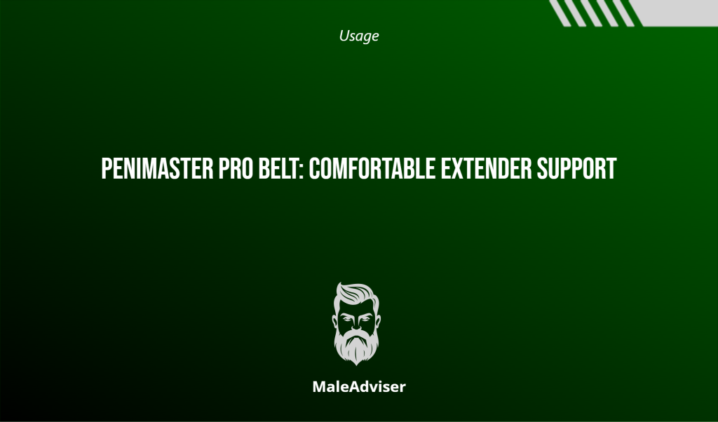 PeniMaster Pro Belt: Comfortable Extender Support